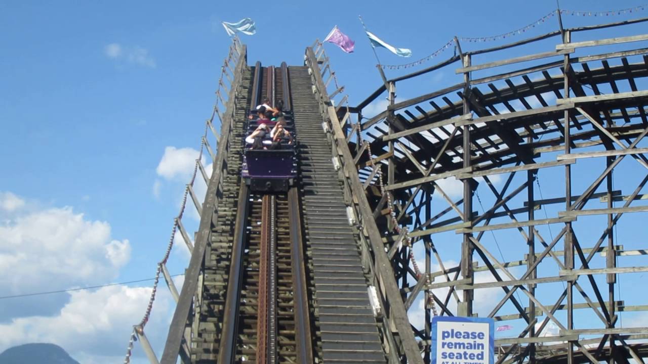 PNE 2016 08 23 some of the playland rides part 2 - YouTube