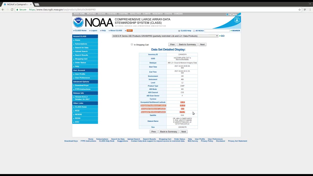 Caso de estudio con NOAA CLASS - YouTube