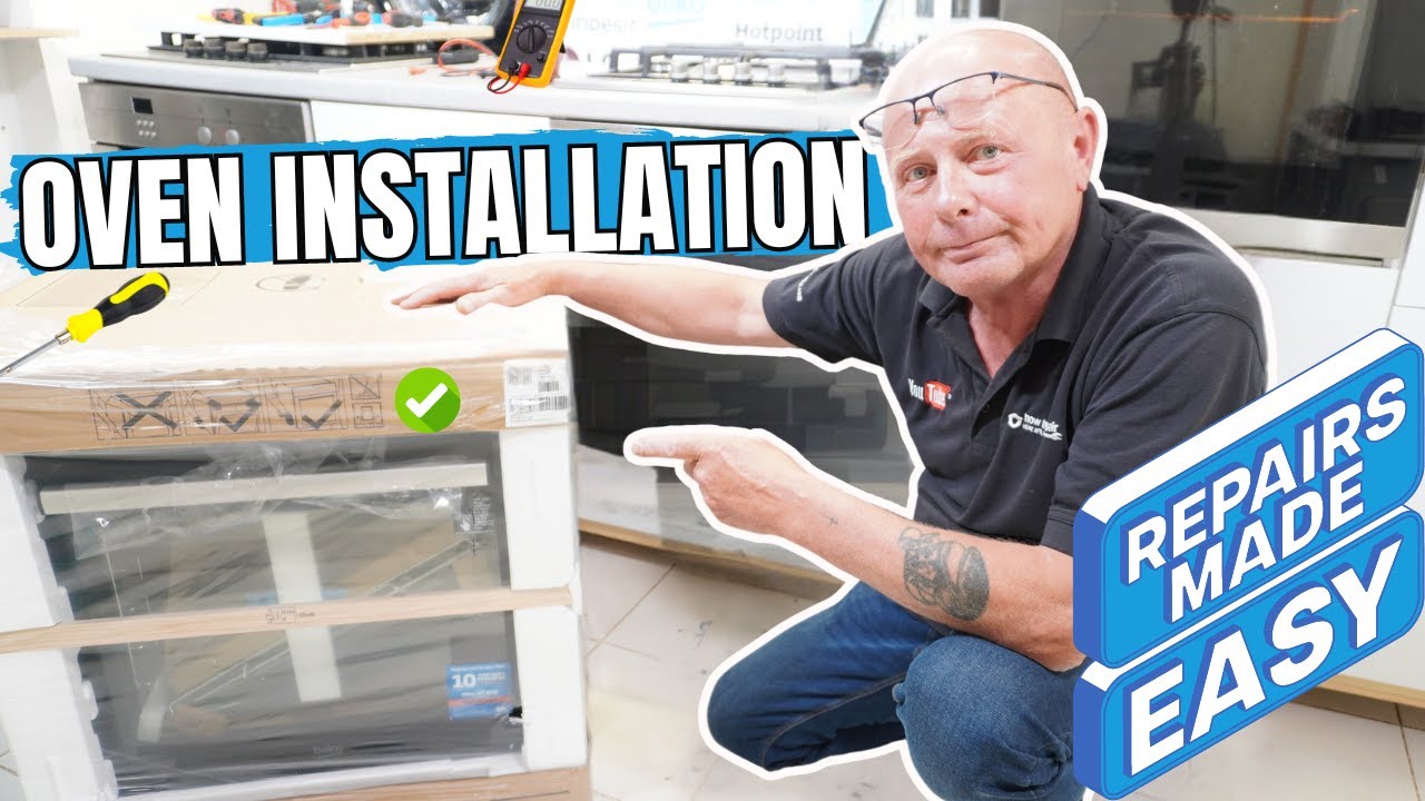 Installing A Built-In Electric Oven Without Help! Step-by-Step Tutorial ...