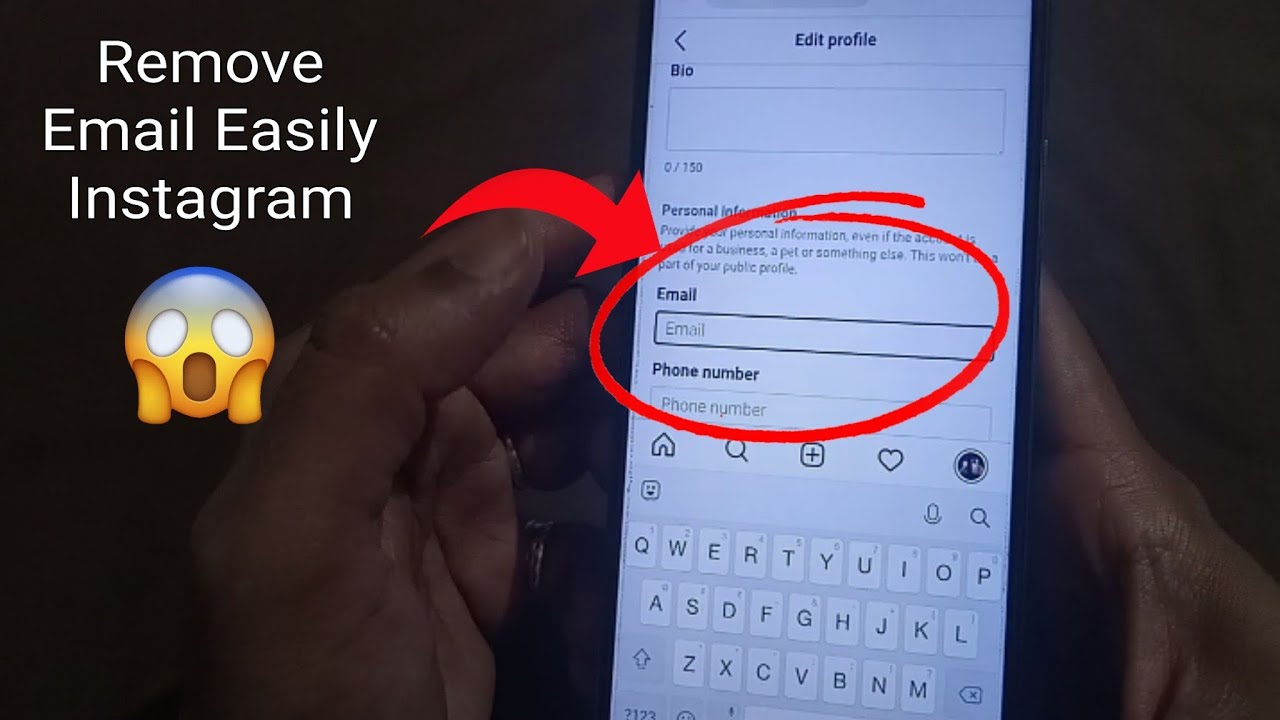 How To Remove Emails From Instagram 2023 YouTube How To Remove Emails From Instagram 2023 YouTube