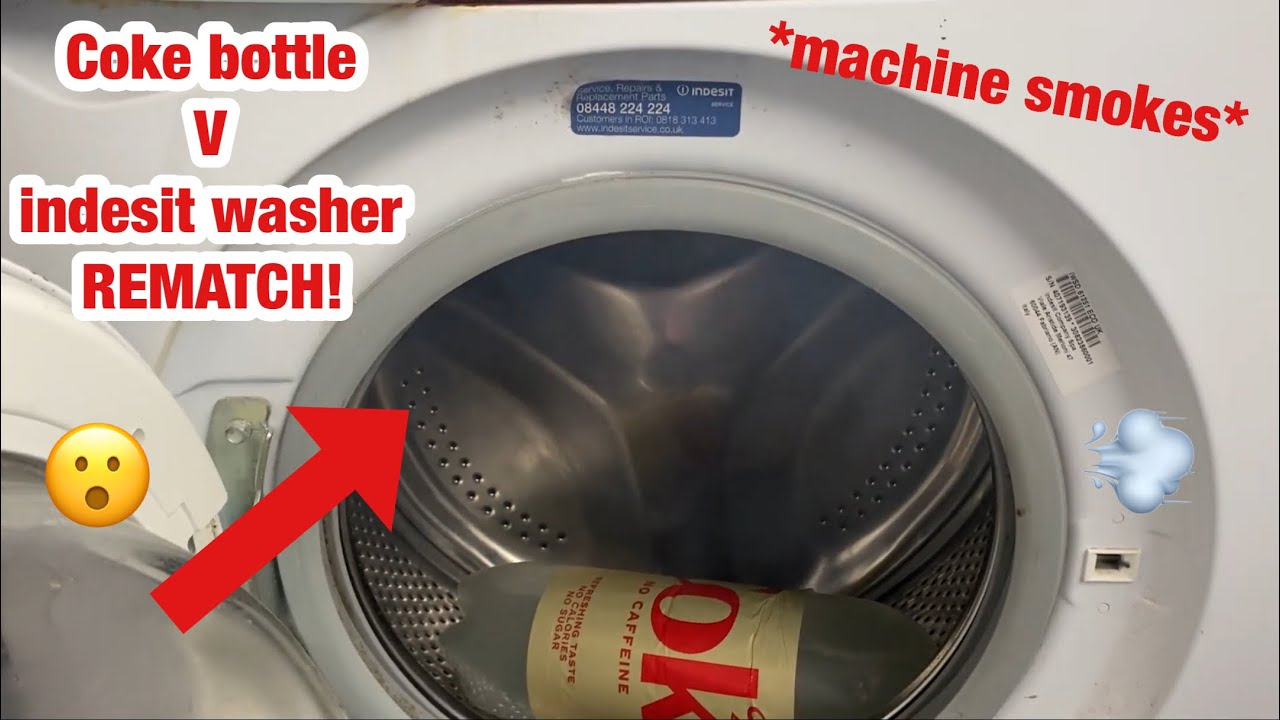 Indesit IWSD61251 washing machine || Coke bottle V indesit part 2: no ...