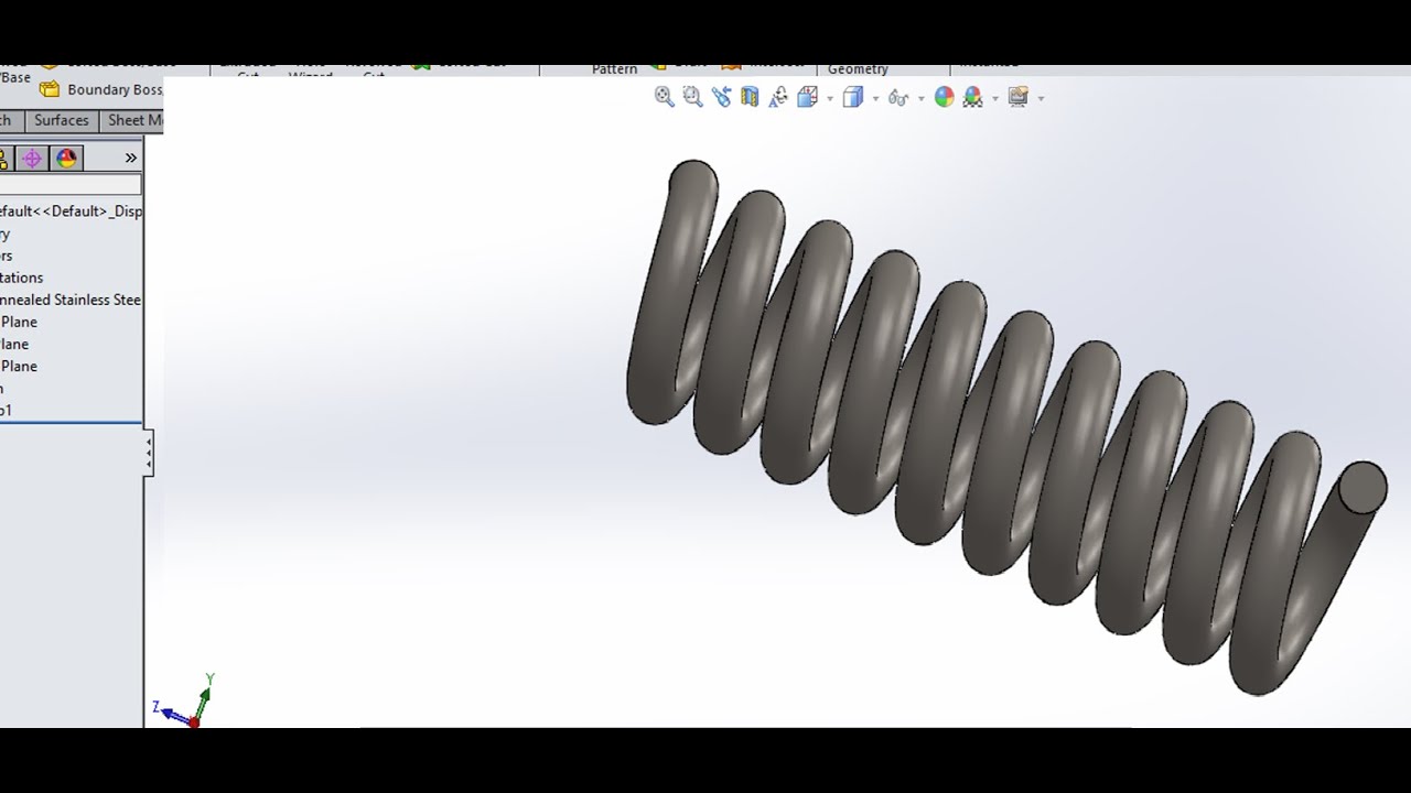 Designing Of Helical Spring In Solidworks YouTube designing-of-helical-spring-in-solidworks-youtube