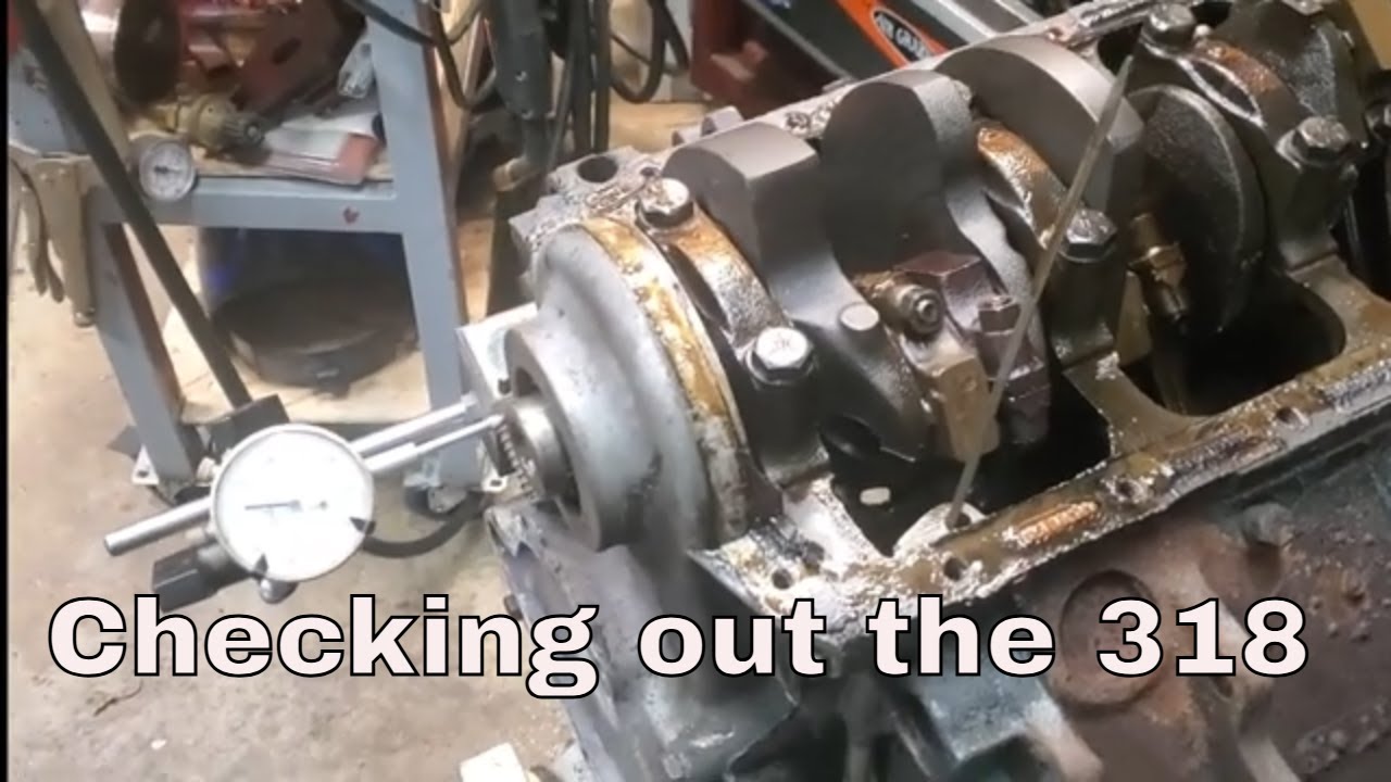 1971 Demon #2 Checking out the 318 and head work. - YouTube