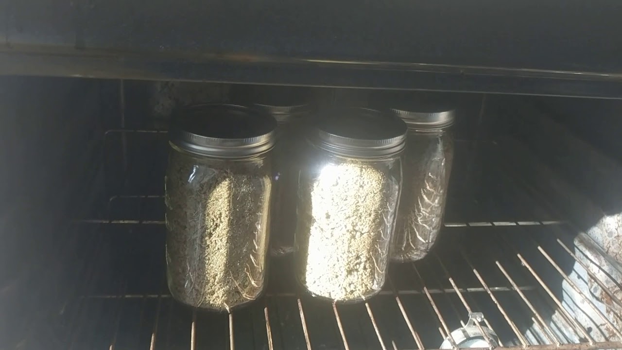 How To: Proper Decarboxylation Using Mason Jars odorless - YouTube