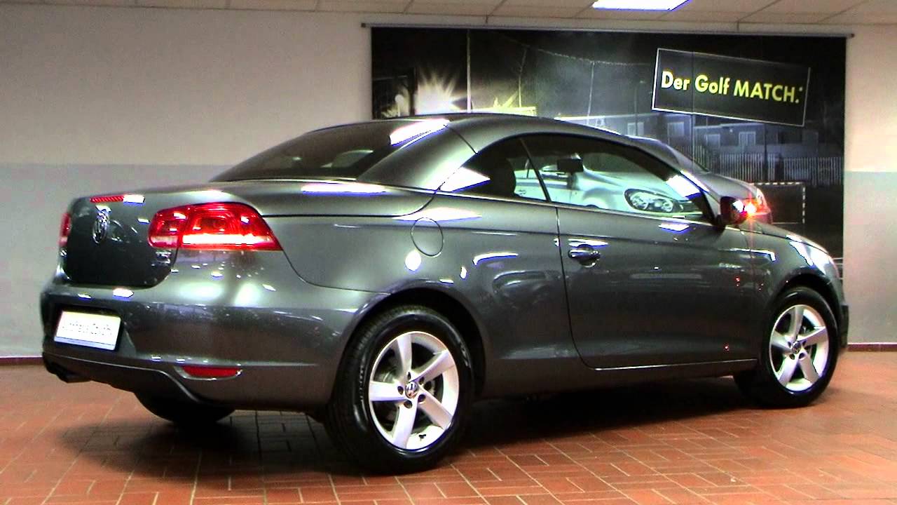 Volkswagen Eos 1,4 TSI BMT Indiumgrau Metallic BV014607 www.autohaus ...