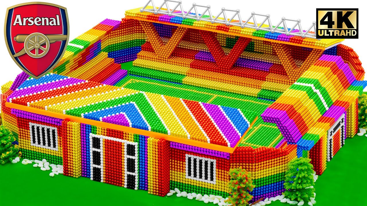 How To Make Arsenal's Emirates Stadium With LEGO | ASMR Video - YouTube