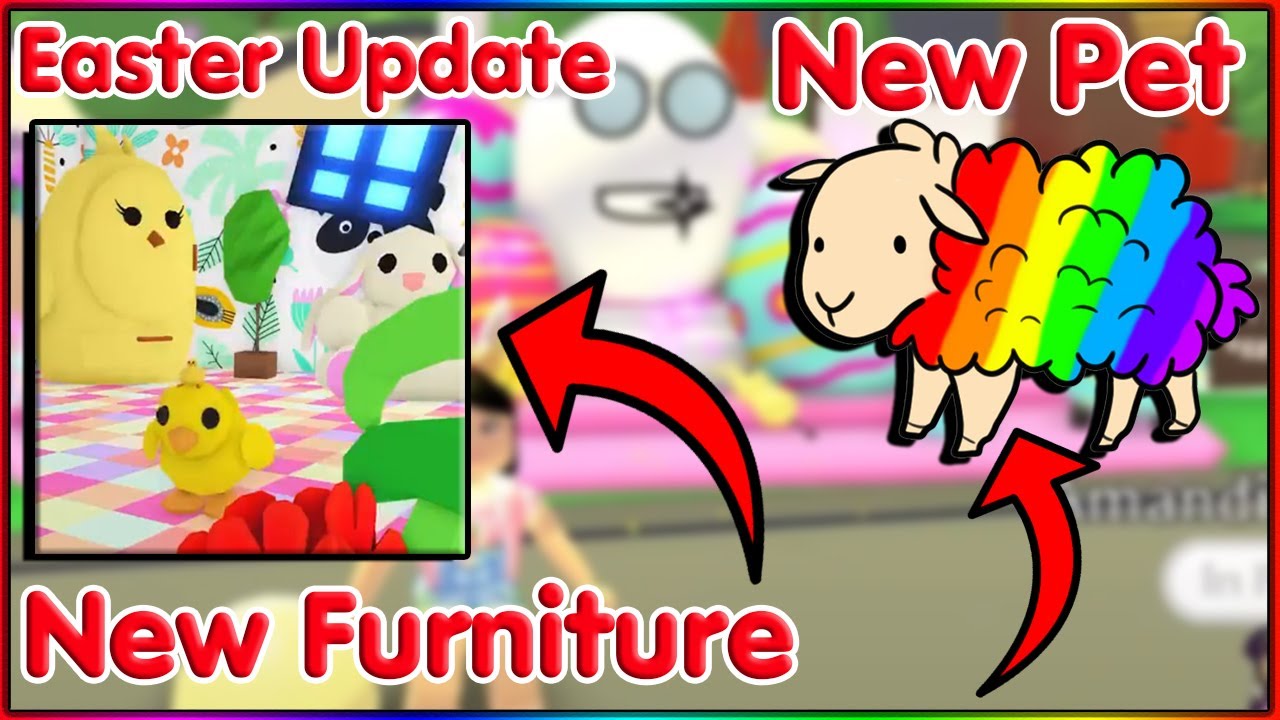 NEW PET CONFIRMED ADOPT ME EASTER UPDATE LEAKS 🐑🥚 - YouTube