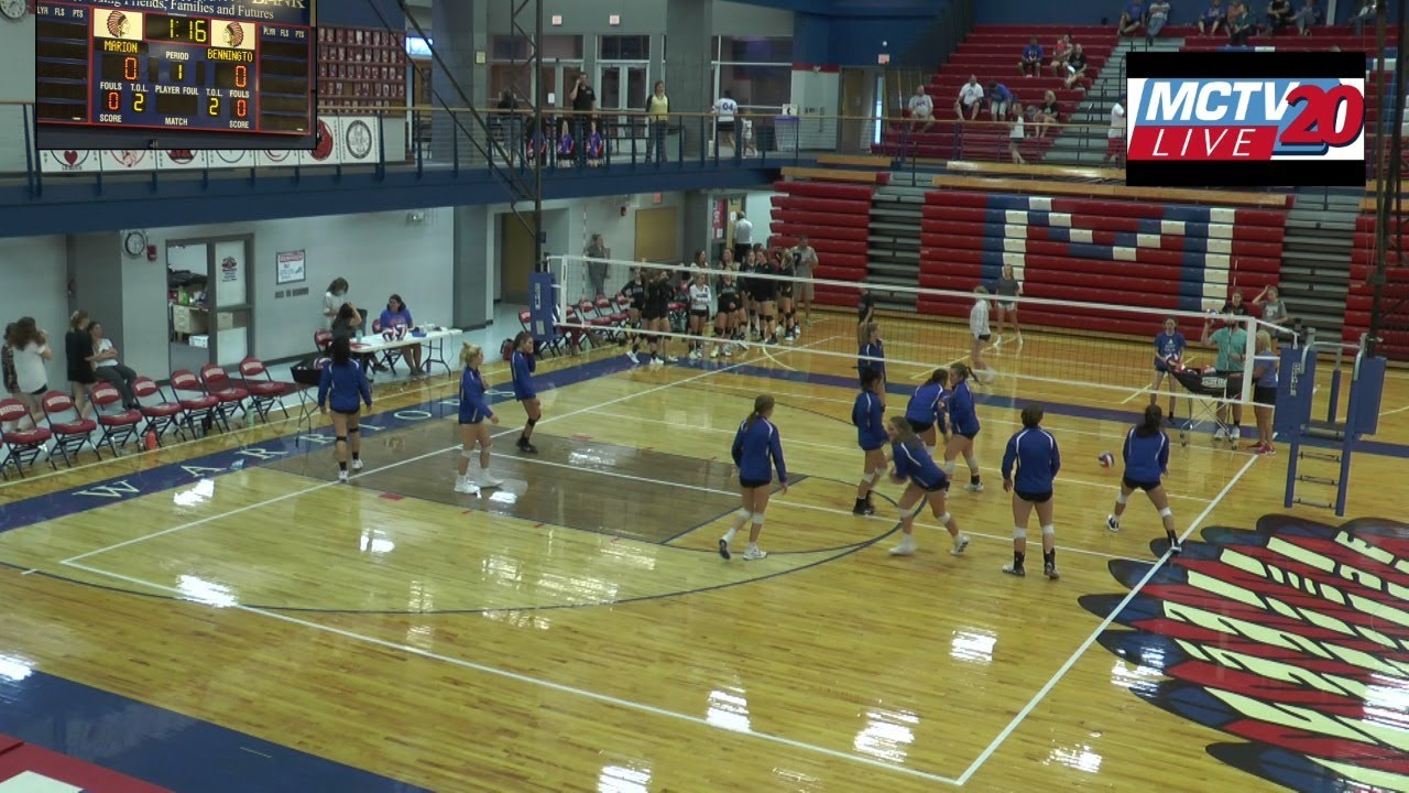 mctv20live Marion Varsity vs Bennington Game 2 9-02-2021 - YouTube