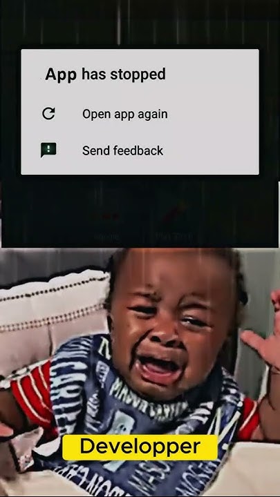 Android developper pain #bug #appdeveloperkaisebane #seniordev #dev ...