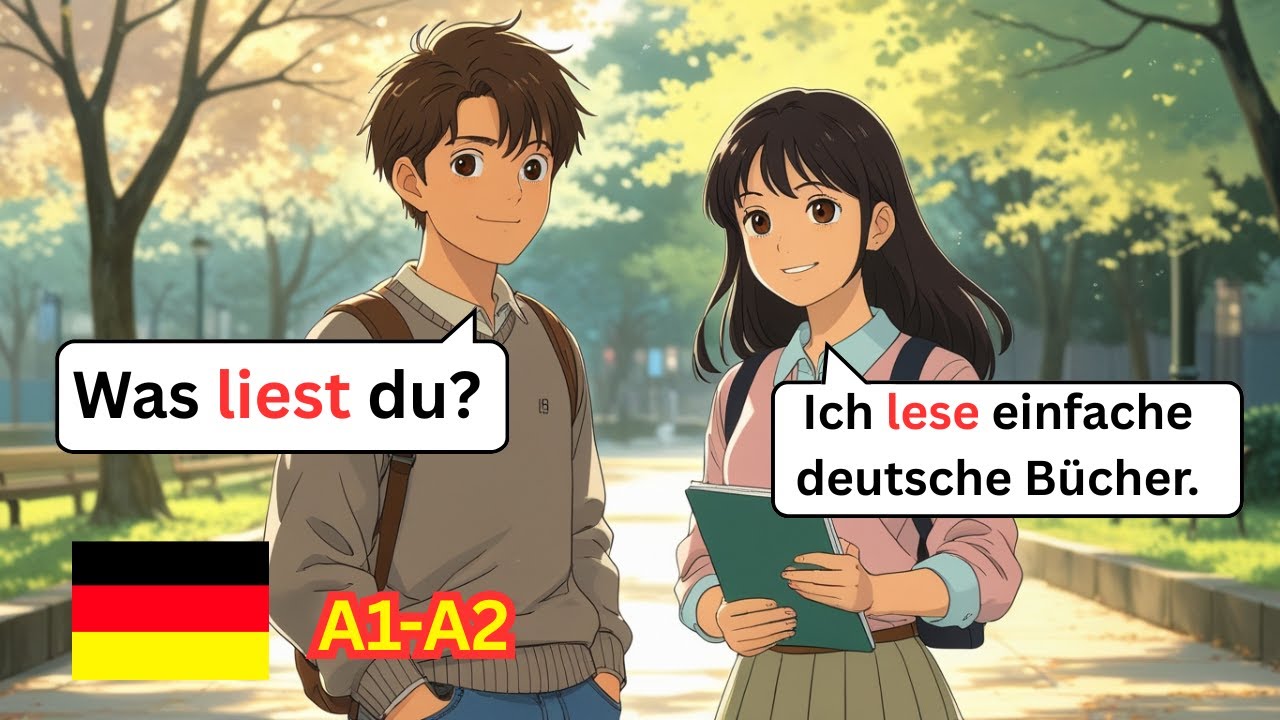 15 Real-Life German Dialogues for Beginners (A1–A2) 🇩🇪 | Speak German ...