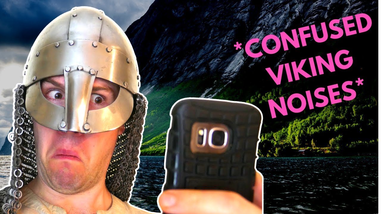 Viking gets his Mind Blown by Modern Tech - YouTube