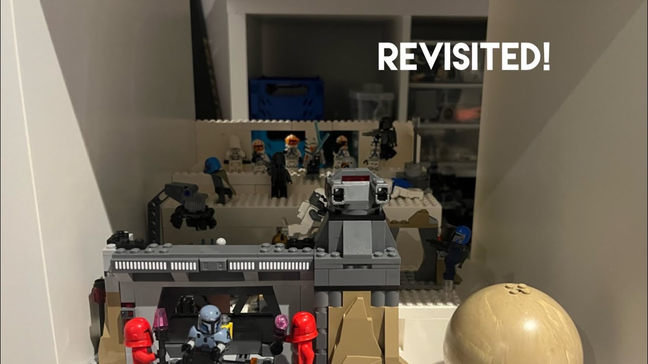 I used IKEA Lego storage boxes to revisit my old Mandalore moc! - YouTube