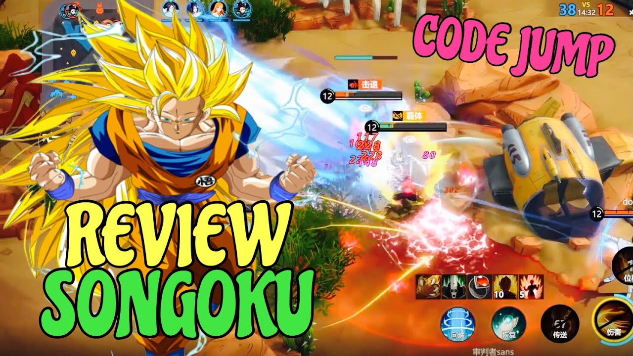 Review Vị Tướng Songoku Trong Code Jump MOBA - Siêu Phẩm Anime MOBA Sắp ...
