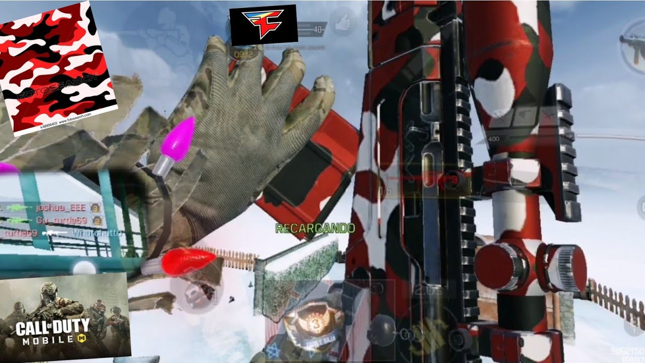 Mi mejor partida con el skin de Faze clan | cod mobile | highlights ...
