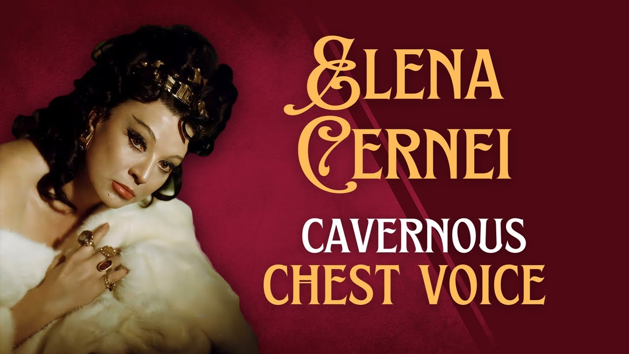 Elena Cernei demonstrates her cavernous chest voice️‍🔥 - YouTube