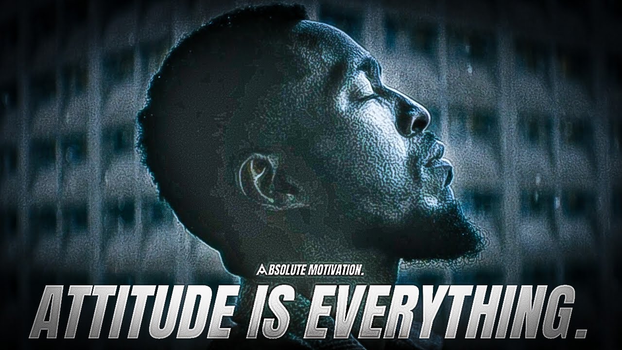 I WILL STOP THE NEGATIVE SELF THINKING. ATTITUDE IS EVERYTHING ...