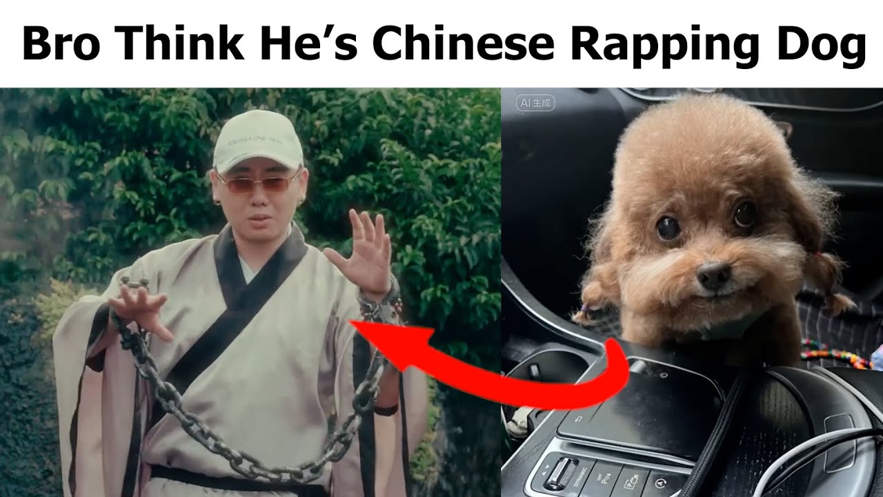 Dog Rapping in Chinese Origin Video - YouTube