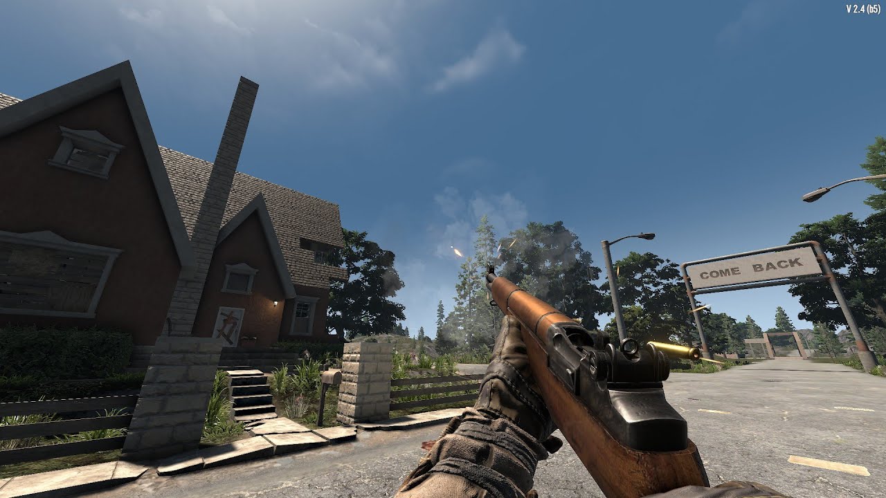 M1 non-empty reload (7D2D mod) - YouTube