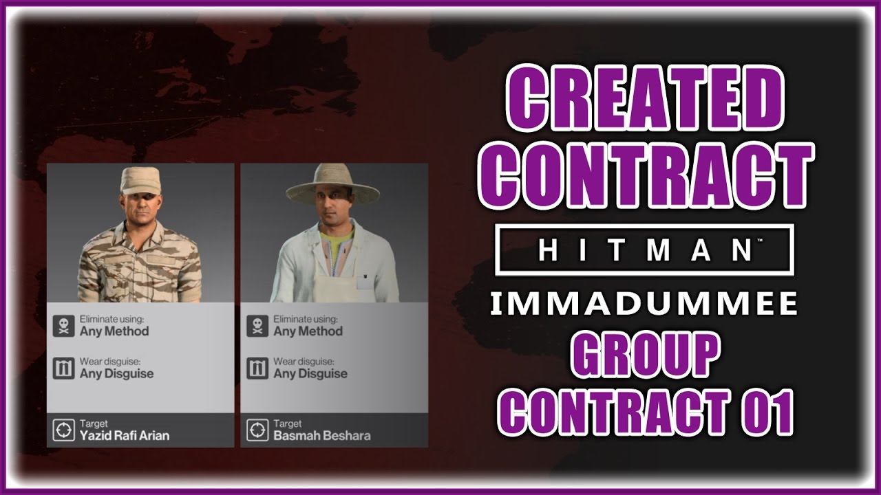 Hitman Contract: Group Contract 01 (by immadummee) - YouTube