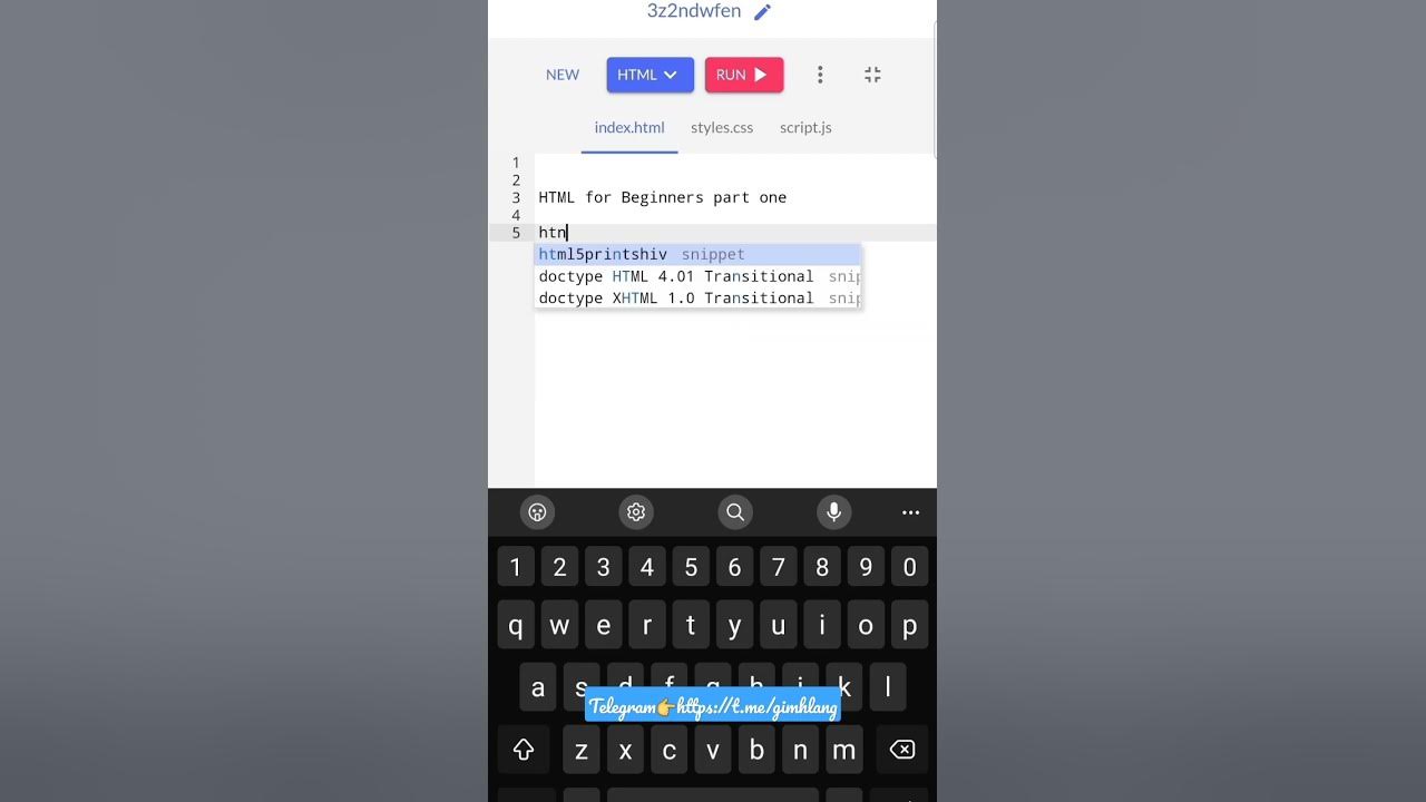 HTML for absolute Beginners | Volume 1 - YouTube