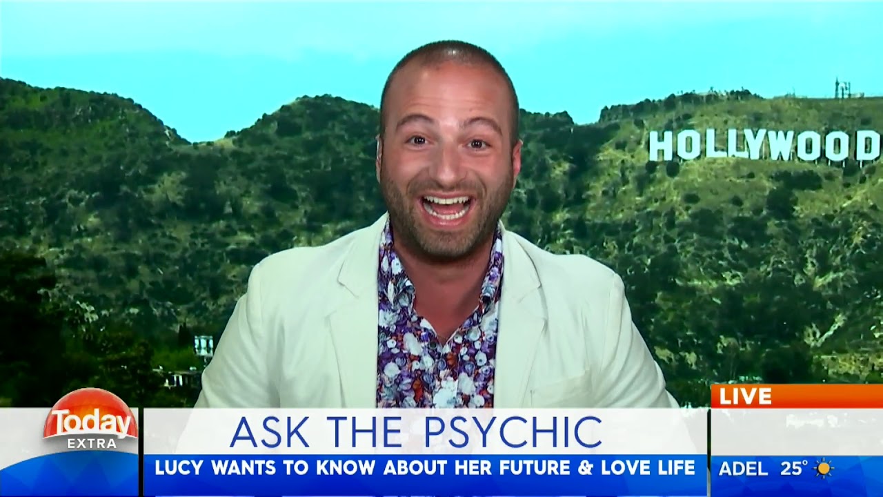 Celebrity Psychic Medium Harry T on Today Extra live from Hollywood for ...
