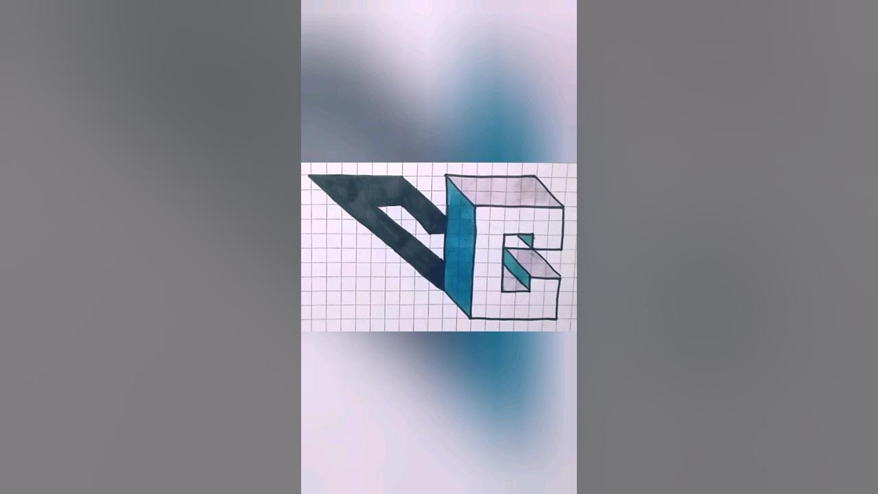 how to draw 3d letter C#shortsfeed #3dletterdrawing #3ddrawing #3d ...
