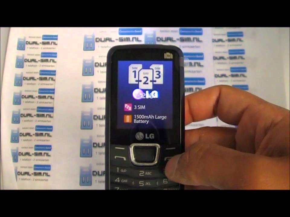 LG A290 - World`s first TRIPLE-SIM phone! UNBOXING - YouTube