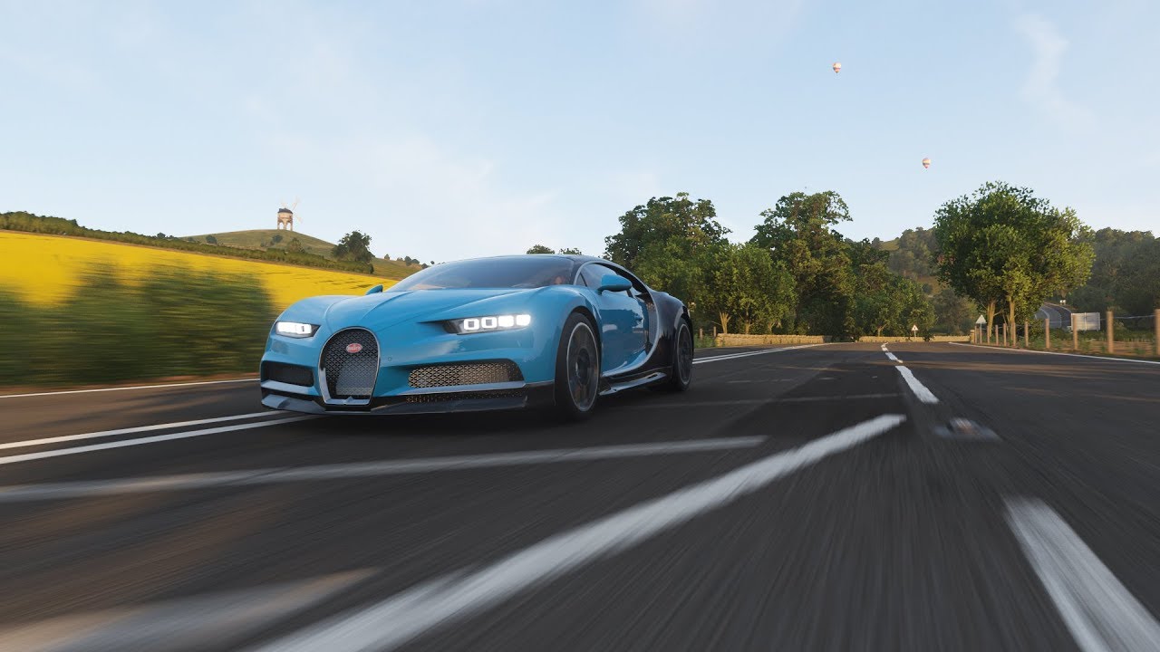 Forza Horizon 4 Bugatti Chiron Gameplay HD 1080p - YouTube
