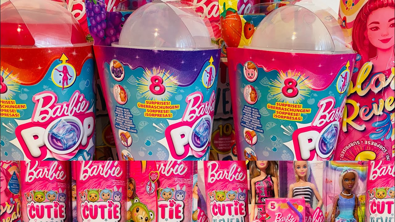 ASMR Unboxing Barbie Pop Reveal - YouTube
