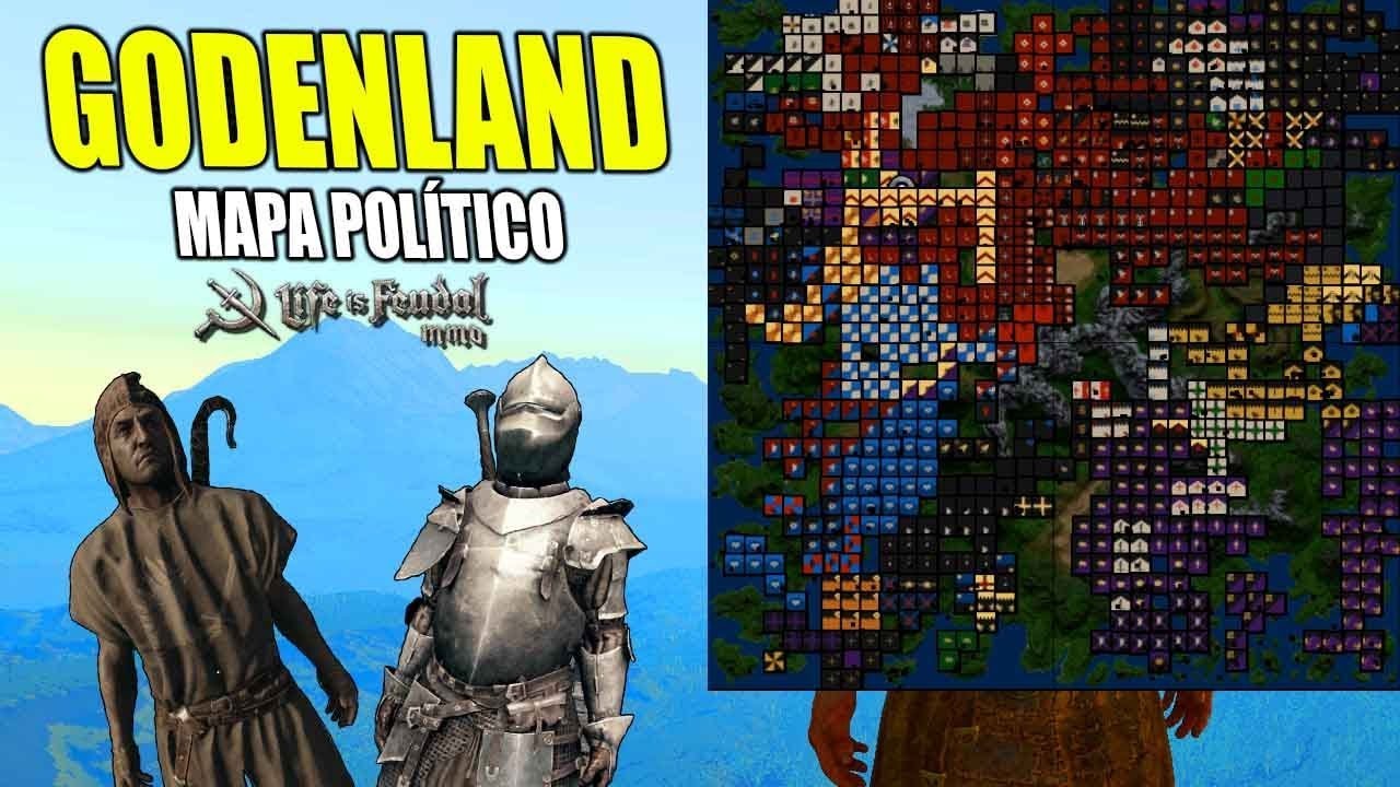Explico el MAPA POLÍTICO del juego Life is Feudal MMO - YouTube