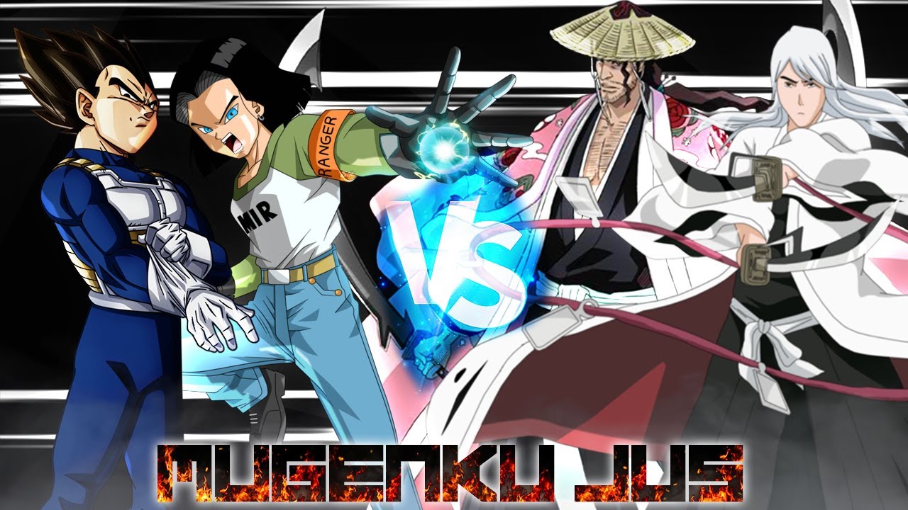 Vegeta OP & Android 17 vs Shunsui & Ukitake [Universe 7 vs Shinigami ...