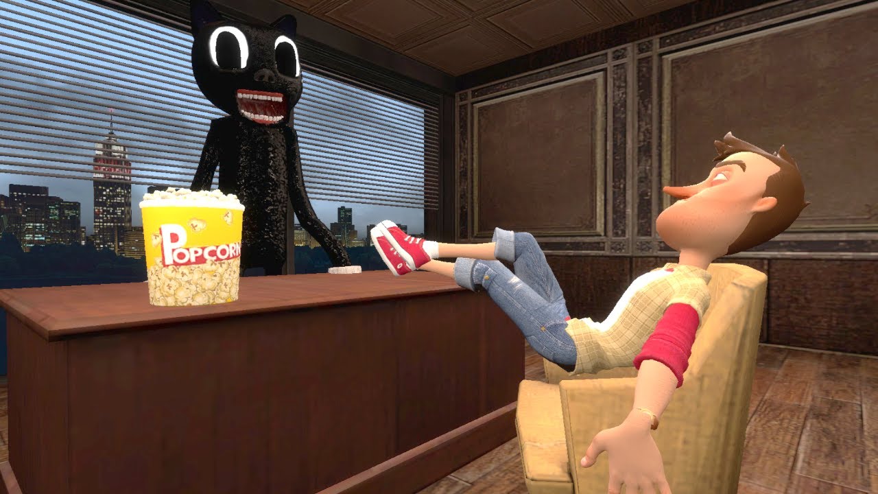 Cartoon Cat Hired Me For a Brand New Job in Gmod?! (Garry's Mod ...