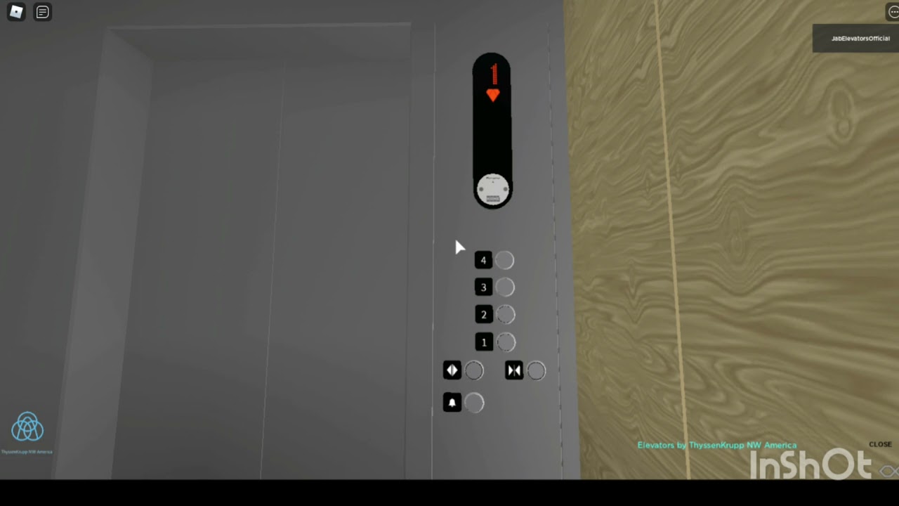 Kone Hydraulic Elevator at Cortex Elevator Museum in ROBLOX - YouTube
