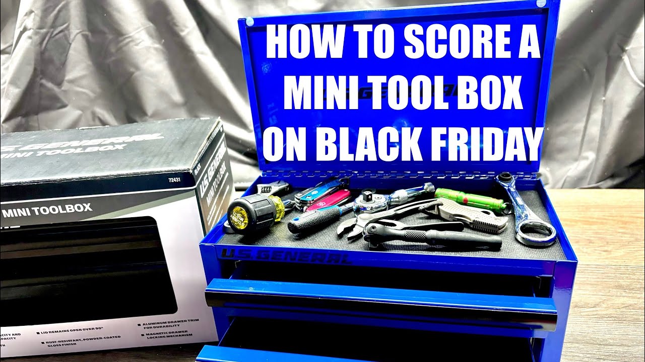 Harbor Freight US General Mini Tool Box - YouTube