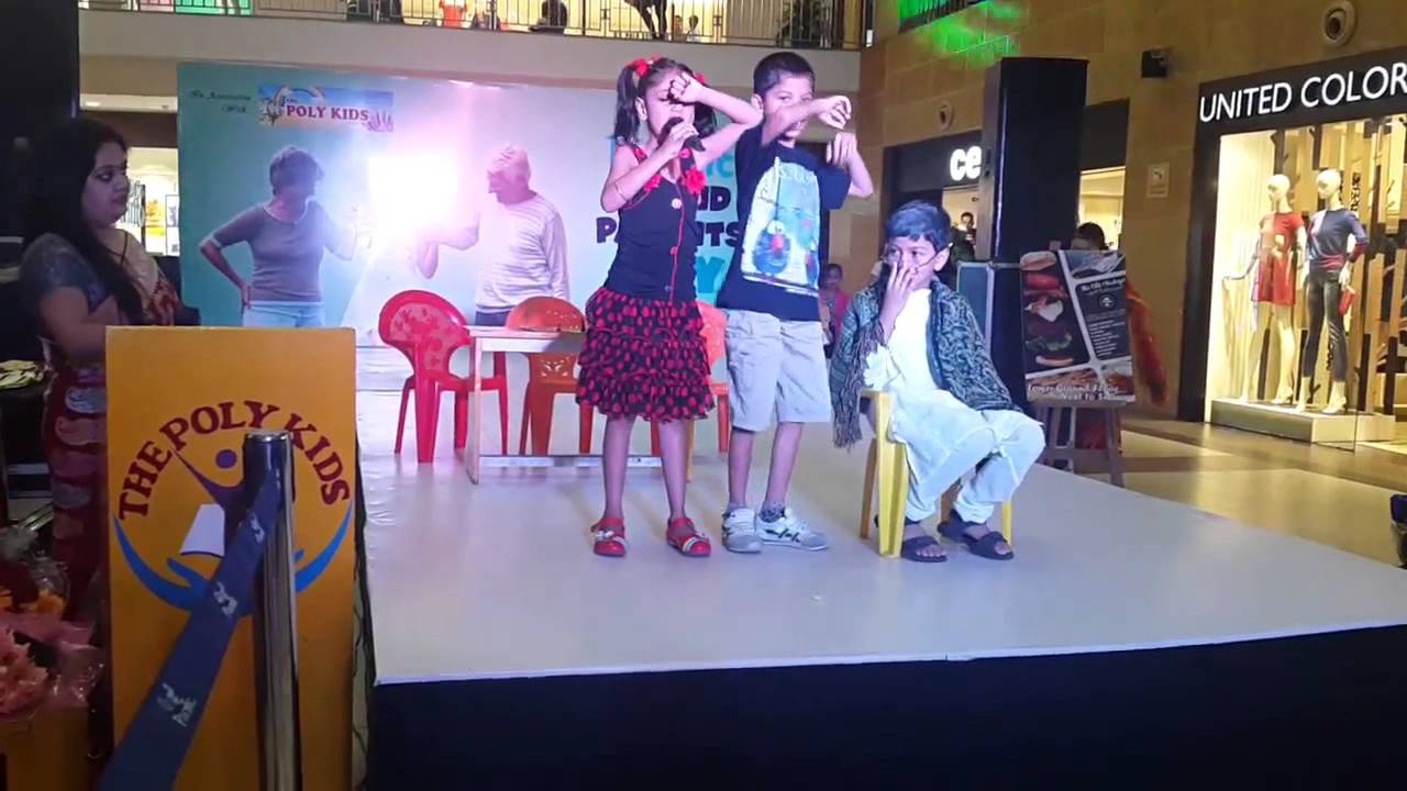 THE POLY KIDS Grand Parents Day Skit - YouTube