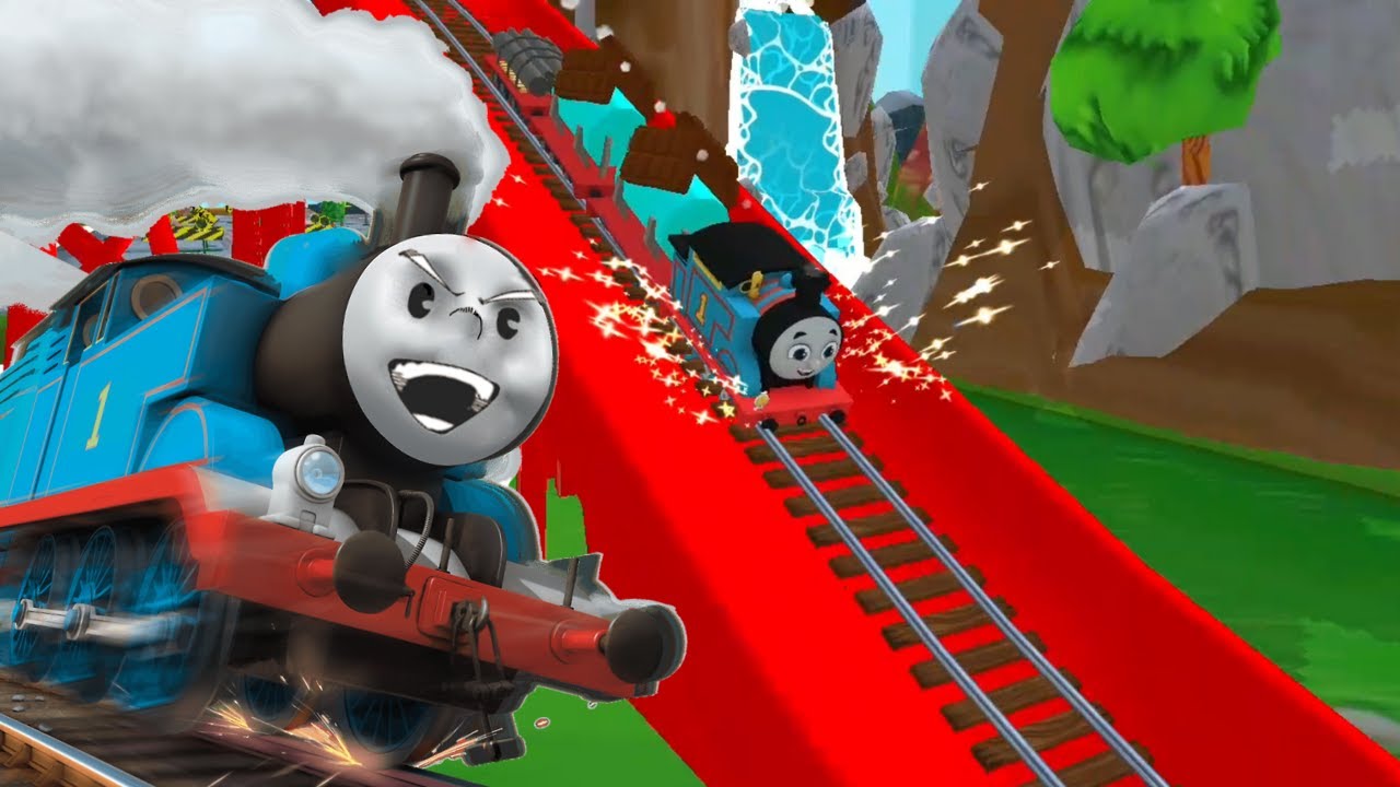Thomas and Friends Magical Track #13 Thomas Makes Very Dangerous Jump ...