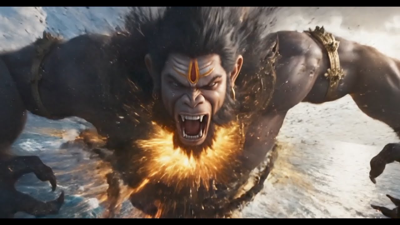Witness the Power of Ram Bhakt Hanuman! | Crossing the Sea to Lanka ...