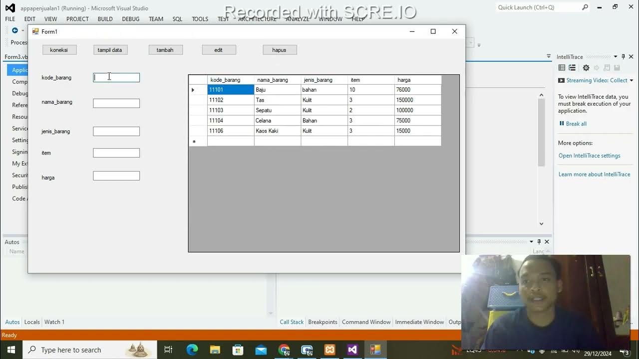 Pembuatan fungsi CRUD - YouTube