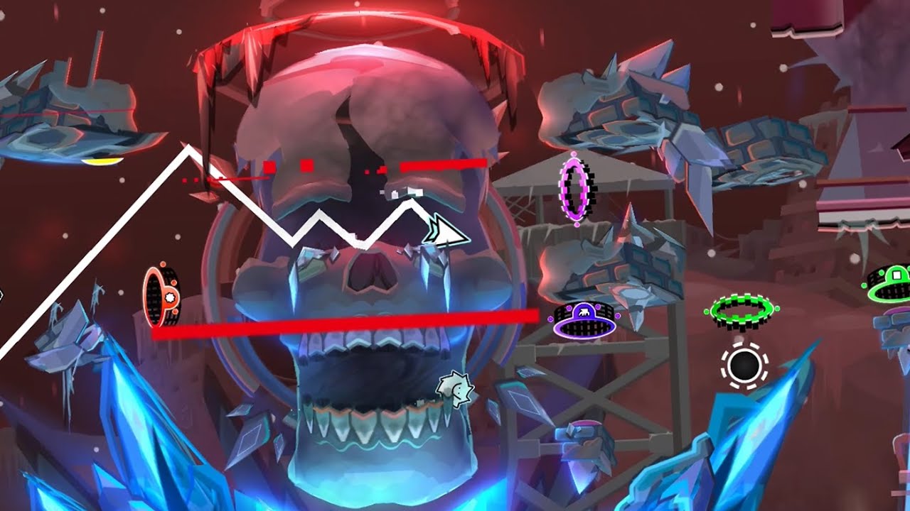 (4K Showcase) Waterfall by CherryTeam (Extreme Demon) | Geometry Dash 2 ...