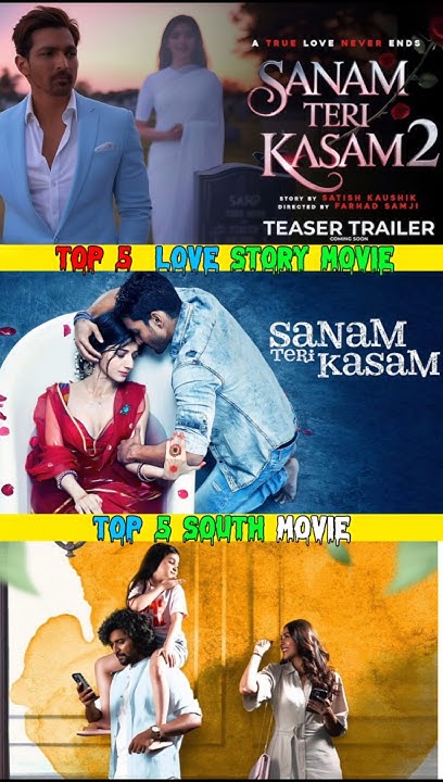 Top 5 Romantic Love Story Movie In Hindi😎 | New South Indian Movies Dubbed In Hindi 2025 #shorts ...