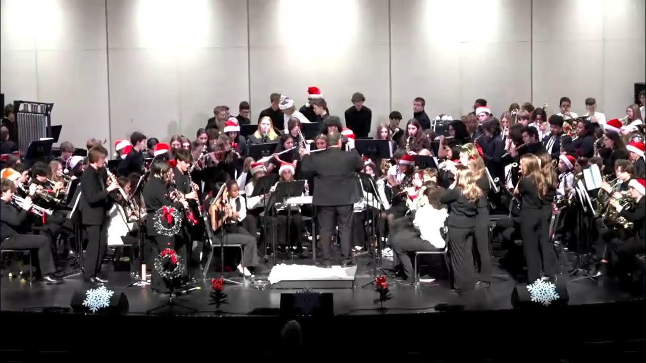 Middle and High School Band Holiday Concert - YouTube