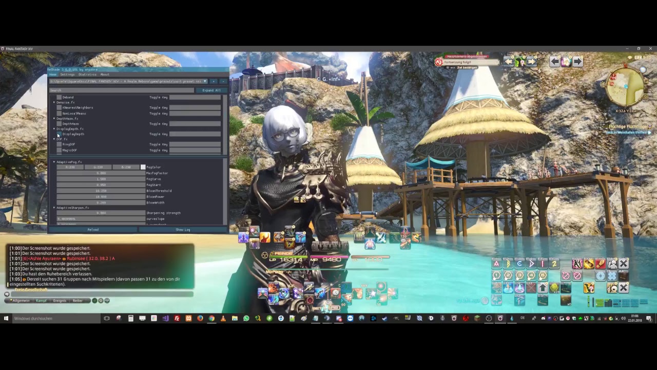Reshade - FFXIV - YouTube