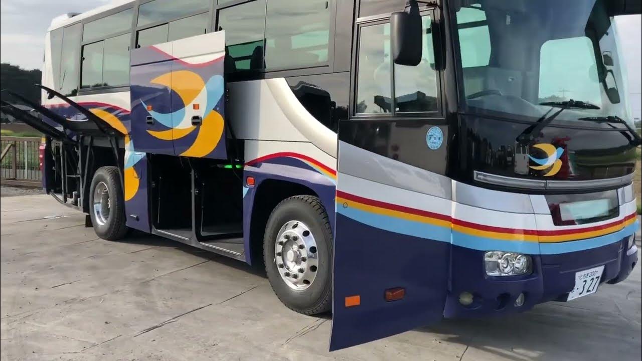 JAPANESE USED BUS HINO SELEGA CC-AE-22-1 - YouTube