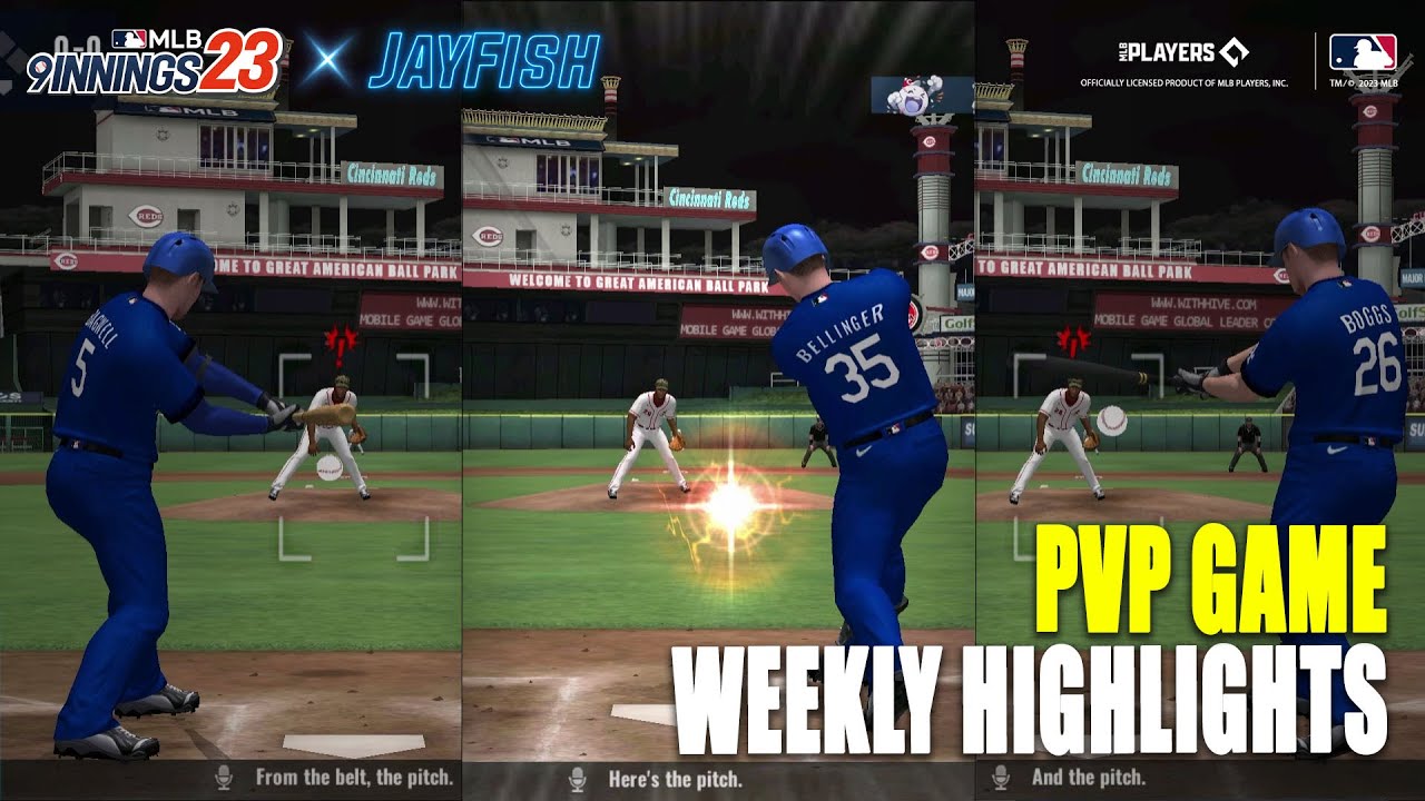 MLB 9 Innings | PVP GAMES | Weekly Highlights - YouTube