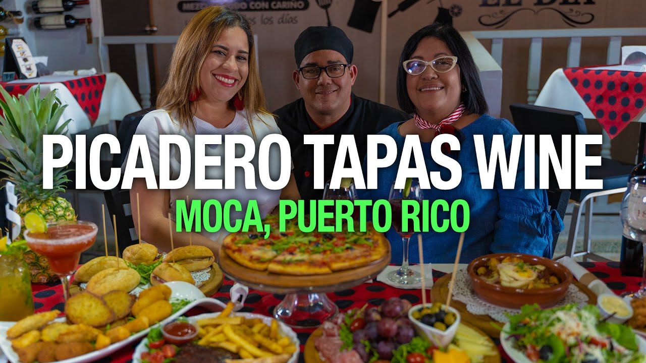 Picadero Tapas, Wine & Beer, Moca, Puerto Rico 🇵🇷4K - Nos Vamos de ...