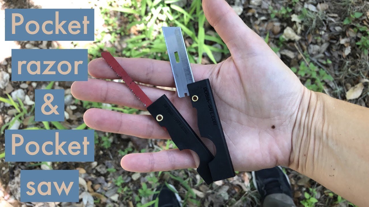 SERE Pocket Saw & Pocket Straight Razor Reviews - YouTube