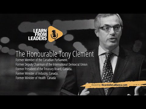 The Honourable Tony Clement - YouTube