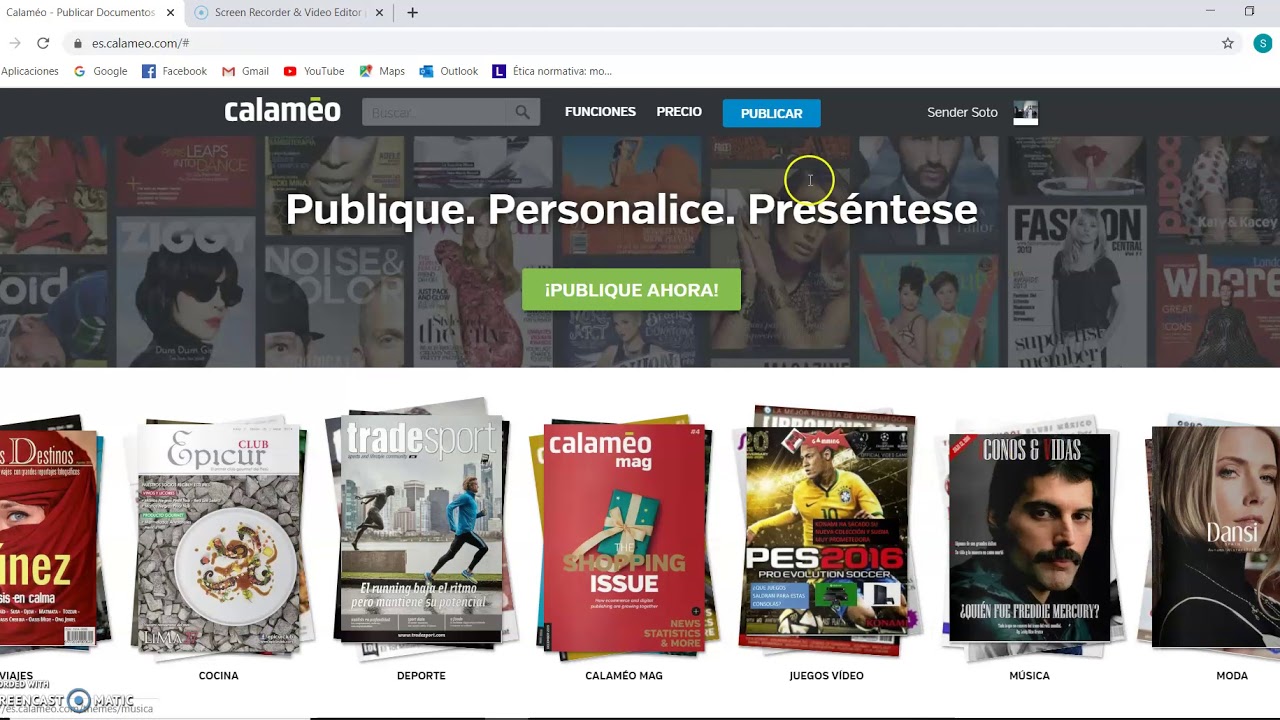 Que es Calameo - YouTube