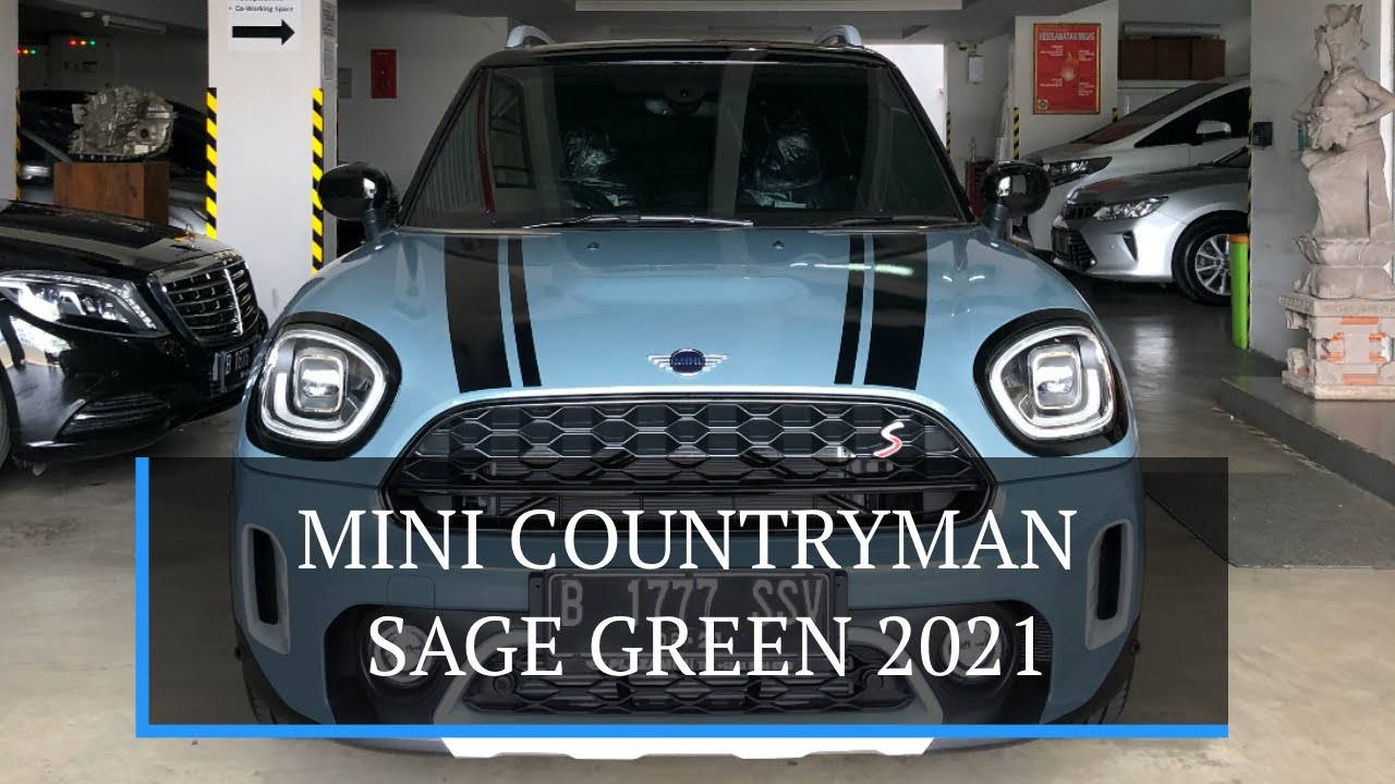 MINI COOPER COUNTRYMAN SAGE GREEN 2021 - Harga MINI Cooper - YouTube
