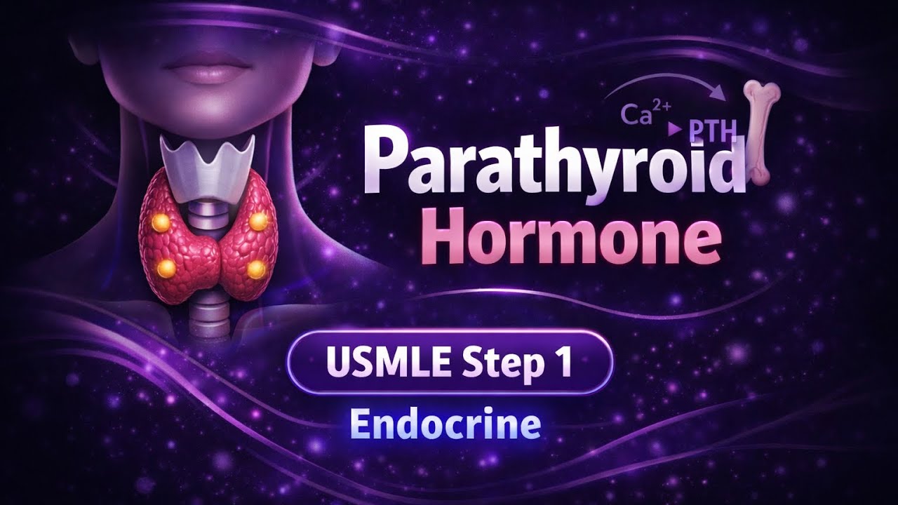 First Aid বাংলা লেকচার | Usmle Step -1 | Endocrine | Parathyroid ...